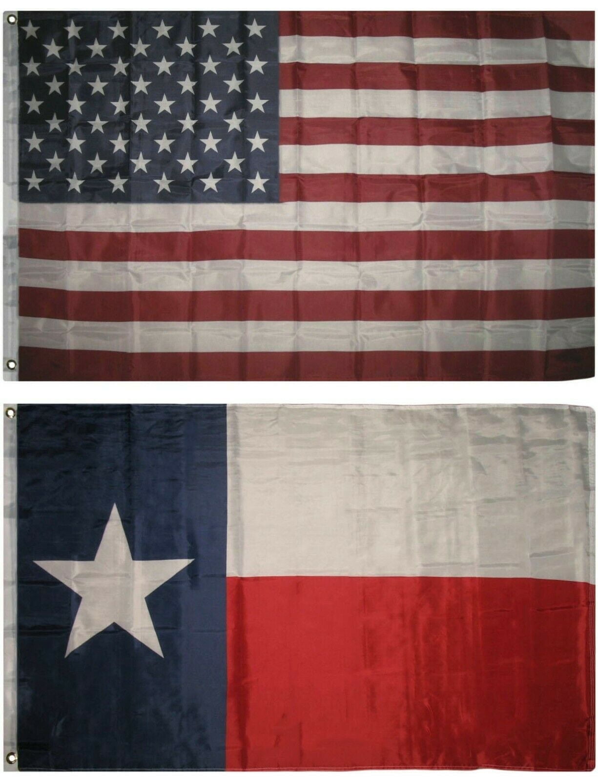 3' X 5' 3x5 USA Flag American Flag Texas State Flag WHOLESALE LOT USA ...