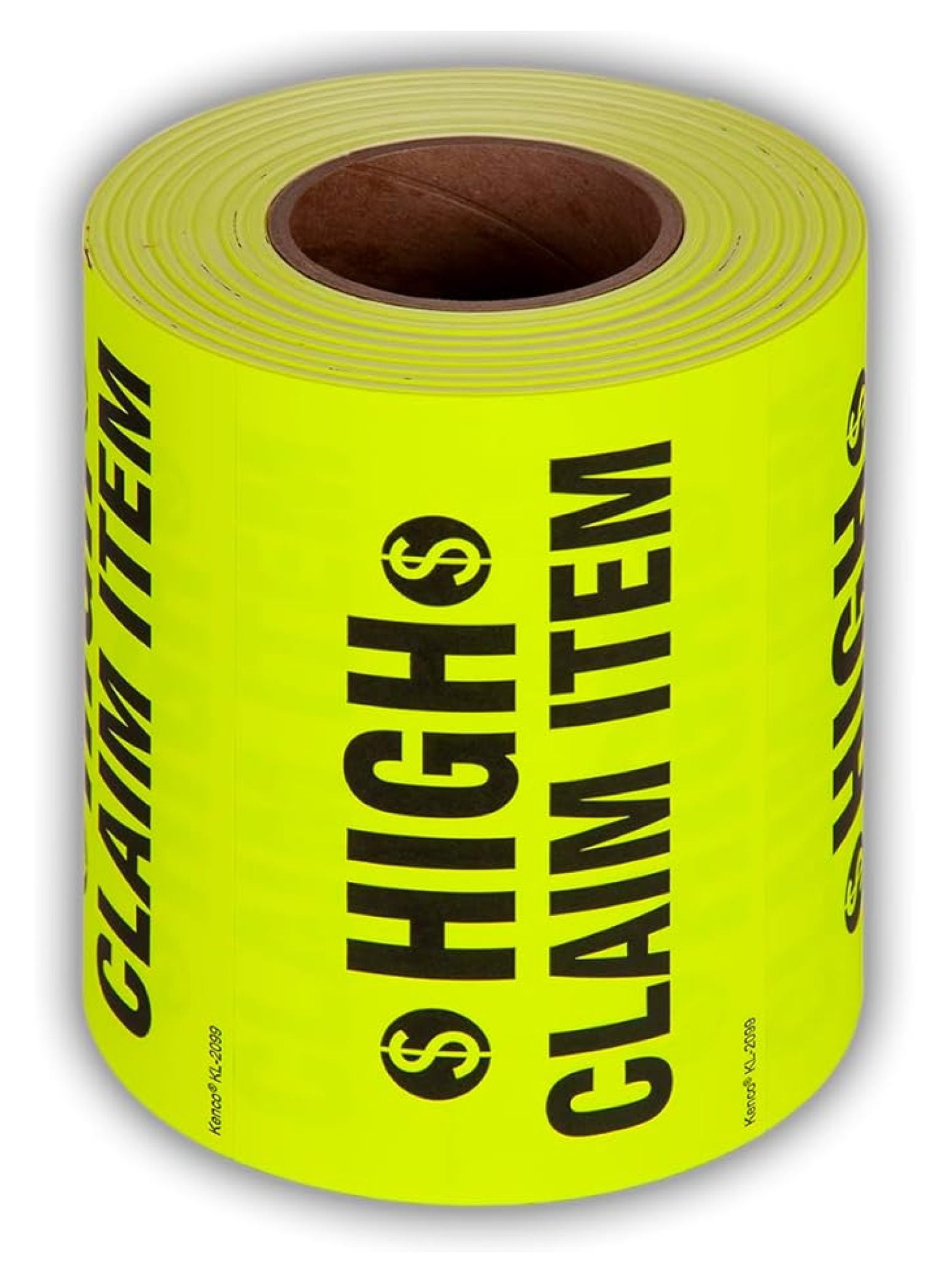 3" X 5" High Claim Item Fluorescent Shipping Label Stickers for ...