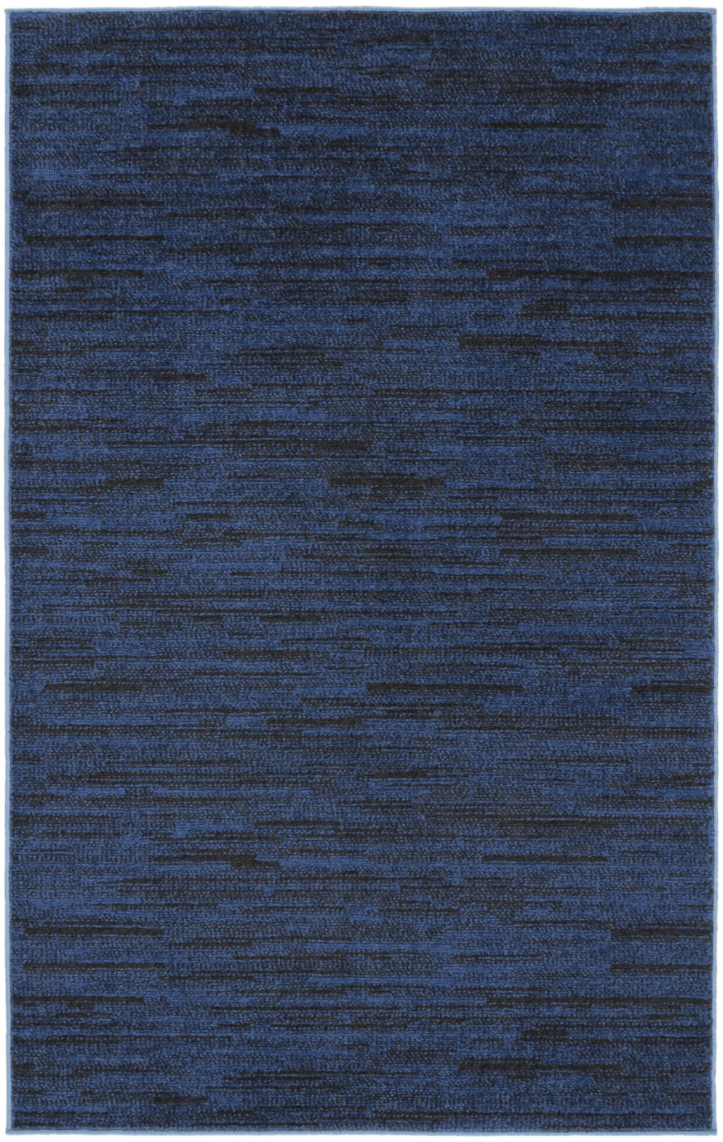 3' X 5' Midnight Blue Non Skid Indoor Outdoor Area Rug - Walmart.com