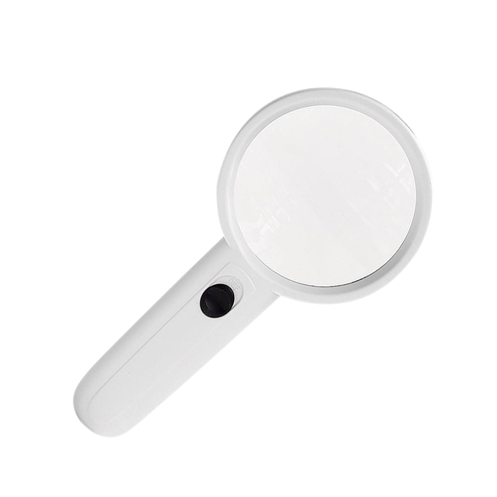 3 X Portable Magnifying Glass Handheld Magnifier LED Magnifier Handheld ...