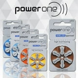 3 X Power One p312 Hearing Aid Battery No Mercury (10 Packs of 6 Each) - Walmart.com