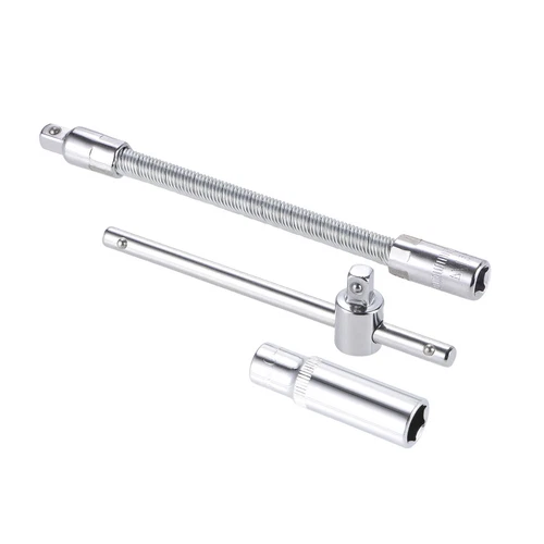 3 X Socket Accessory 10Mm Deep Socket Wrench Breaker 6" Extension Bar W ...