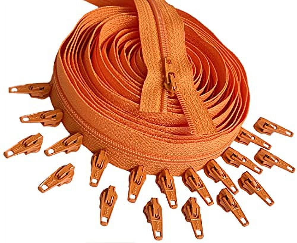 #3 YKK Nylon Coil Continuous Zipper Chain by The Yard Make-A-Zipper 5 ...