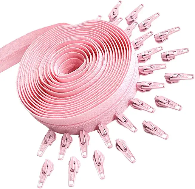 #3 YKK Nylon Coil Continuous Zipper Chain by The Yard Make-A-Zipper 5 ...