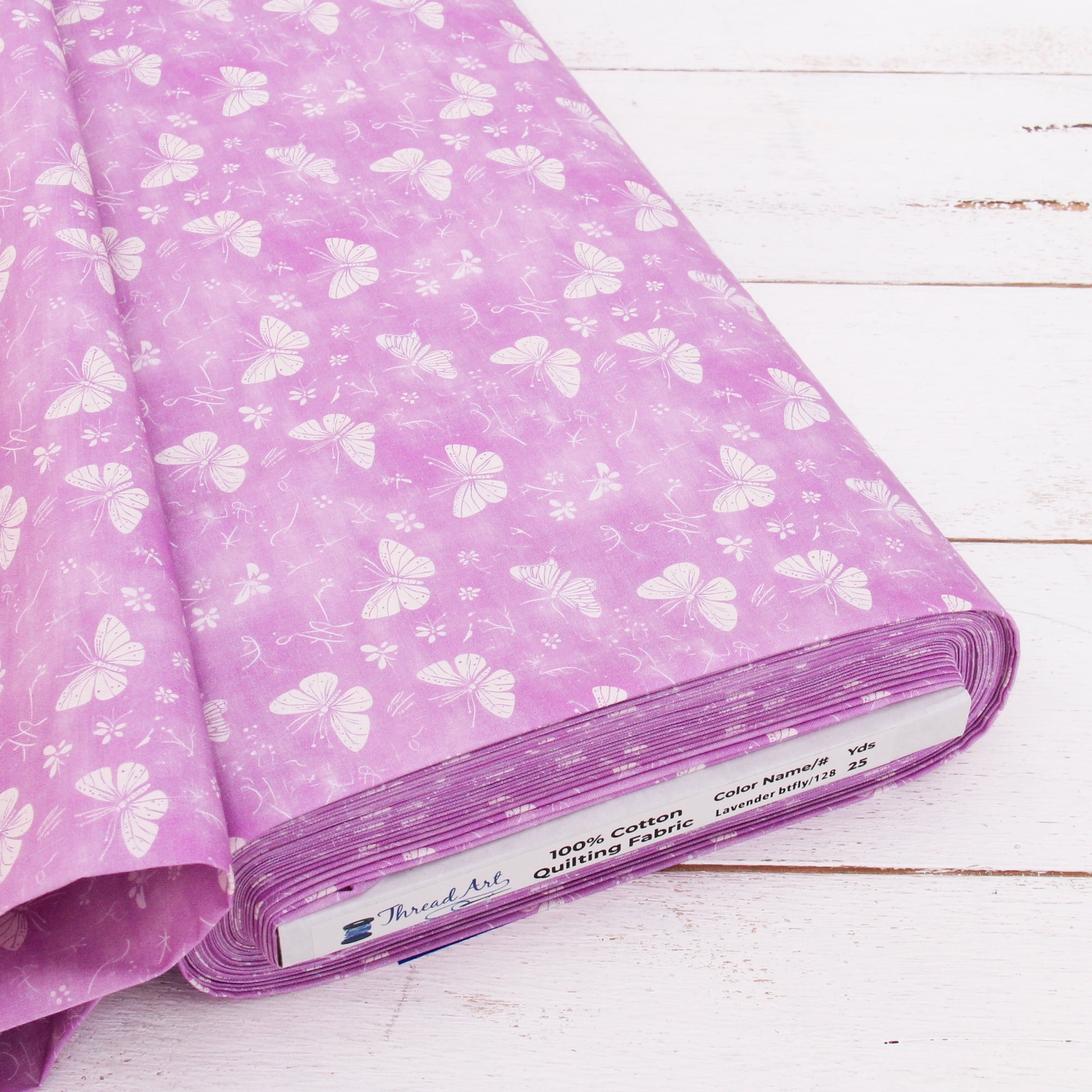 3 Yard Cut Threadart Cotton Quilting Fabric Sold By The Yard - Vintage ...