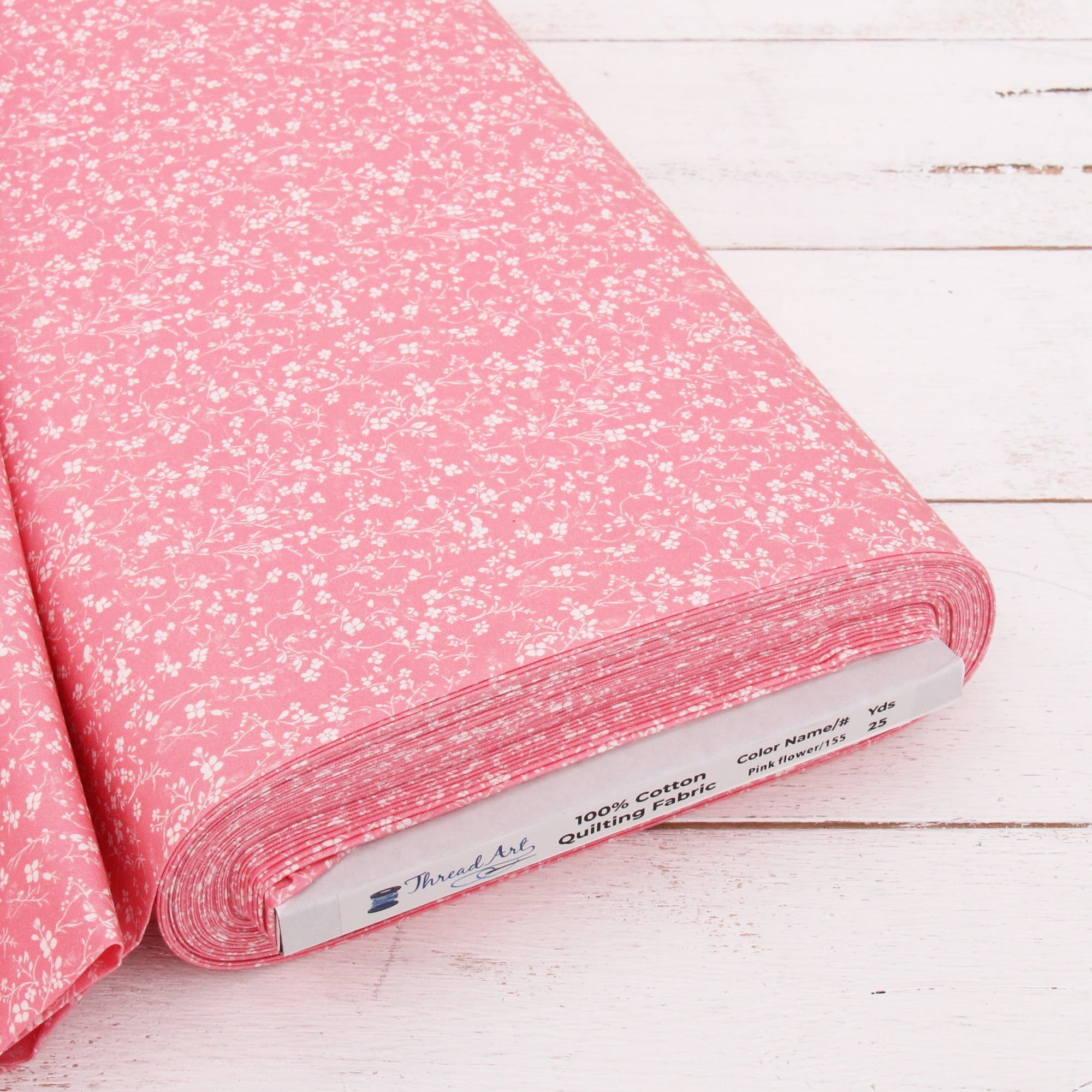 3 Yard Cut Threadart Cotton Quilting Fabric Sold By The Yard - Vintage ...
