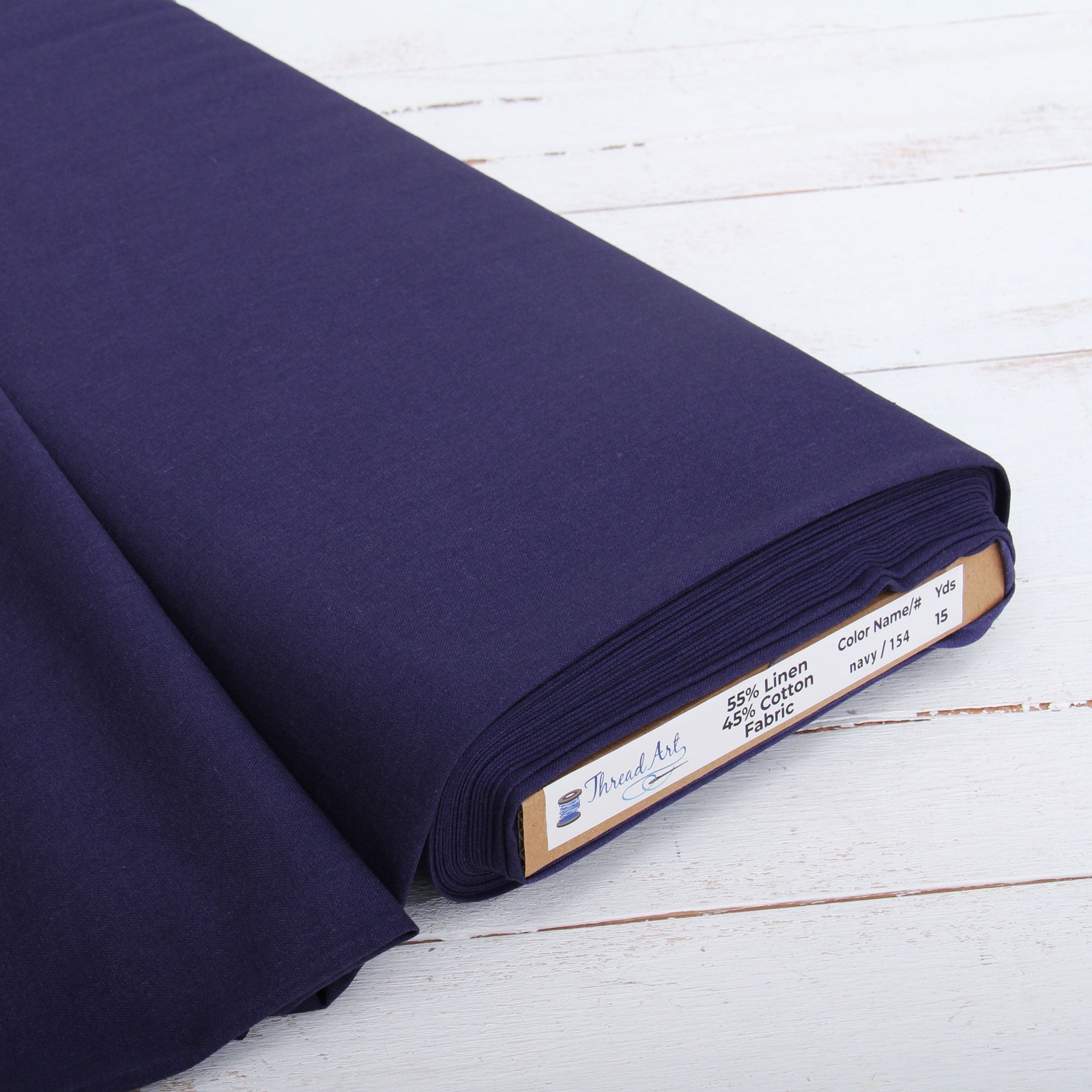 3 Yard Cut of Threadart Linen Fabric - Embroidery Fabric - Premium ...