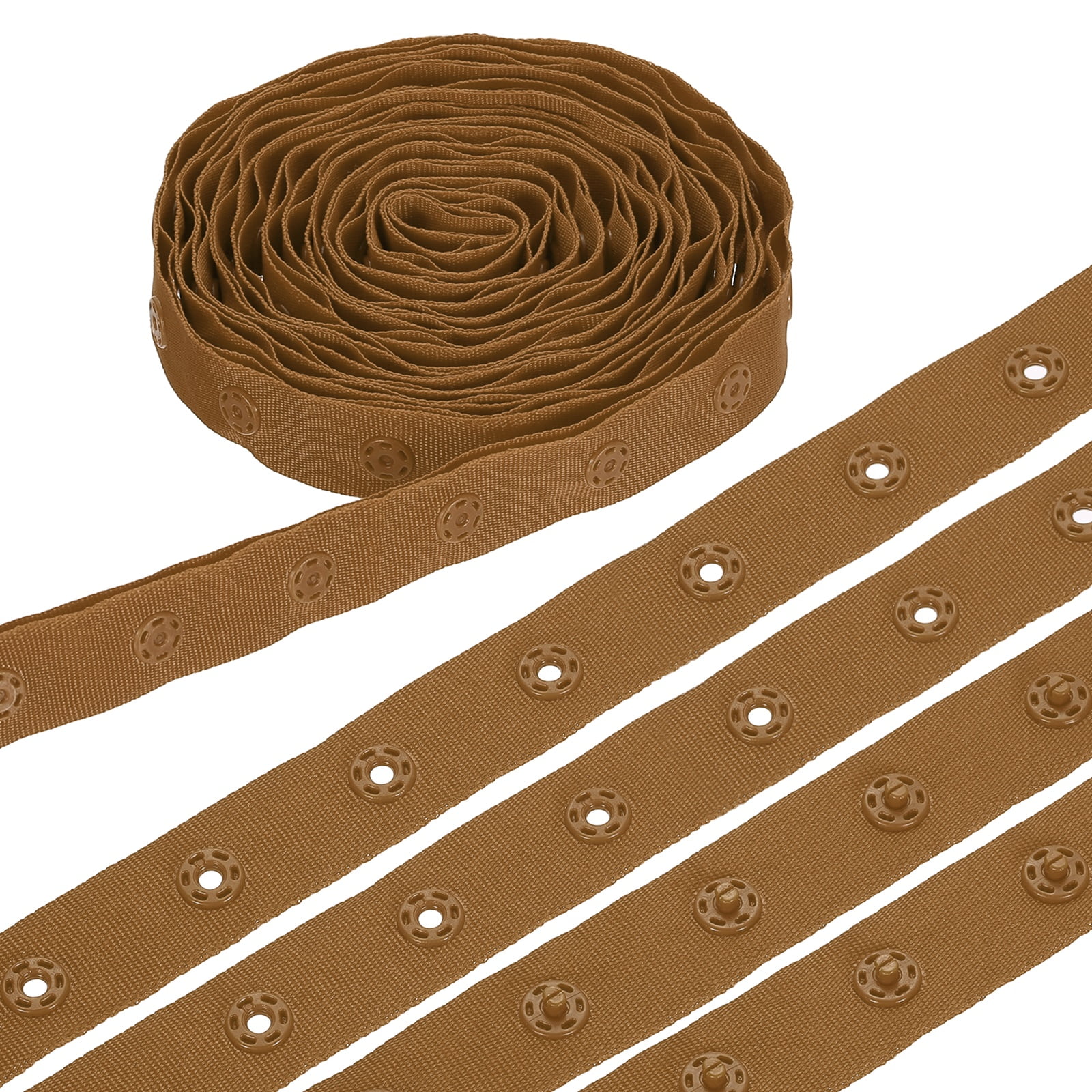 3 Yard Snap Button Tape, Polyester Plastic Snap Button Trim, Sewing ...