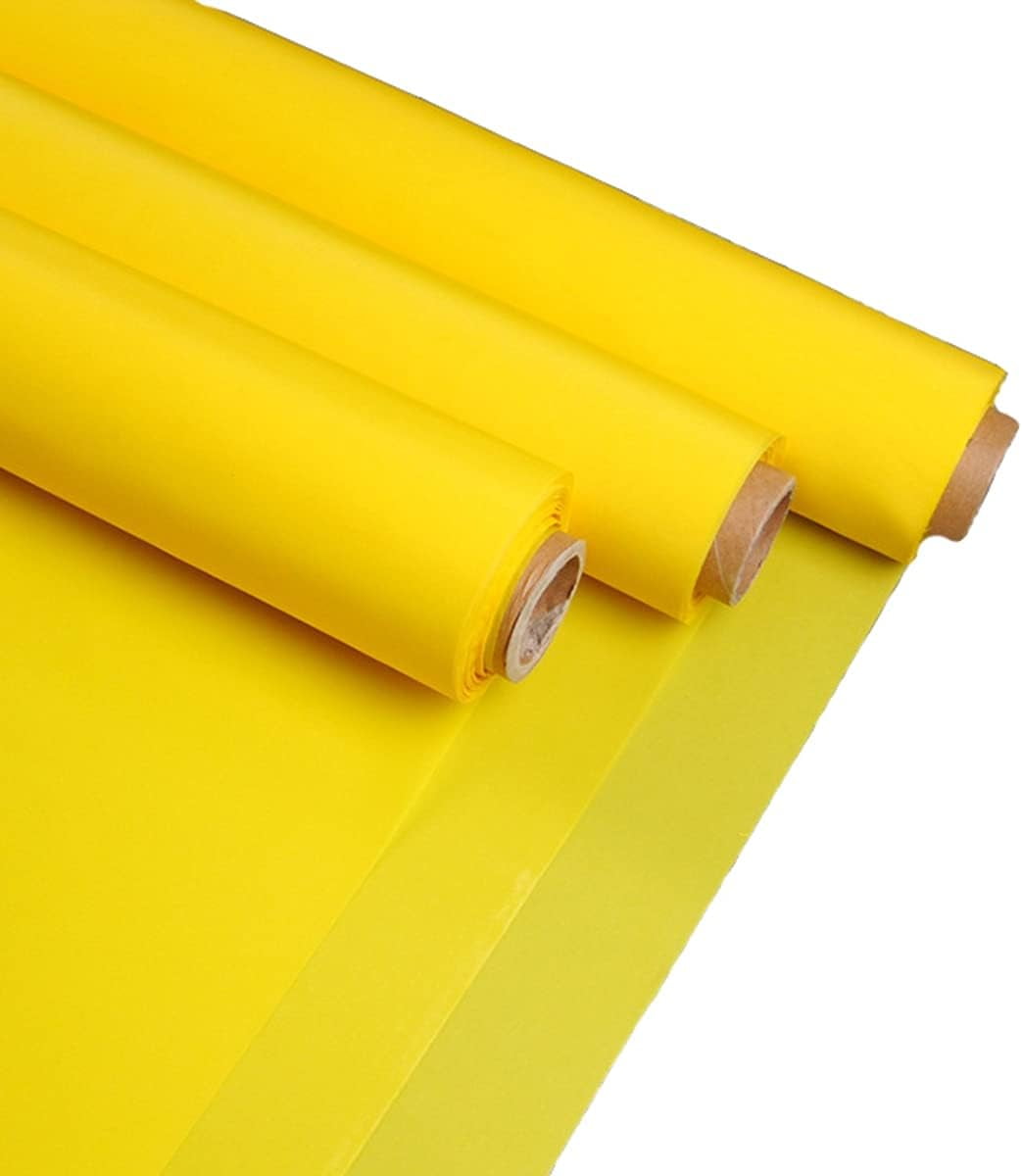 3 Yards 1.65 Meters Yellow Screen Printing Mesh Durable Silk Screen ...