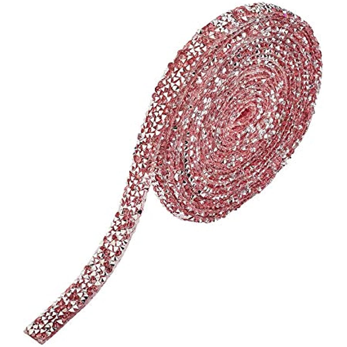 3 Yards Crystal Rhinestone Ribbon Bling Ribbon Wrap Sparkling ...