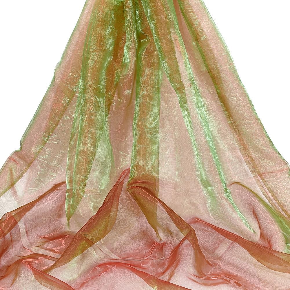 DIY 3 Yards Organza Lace Fabric 59 Inch Wide Sheer Fabric Cloth Magic ...