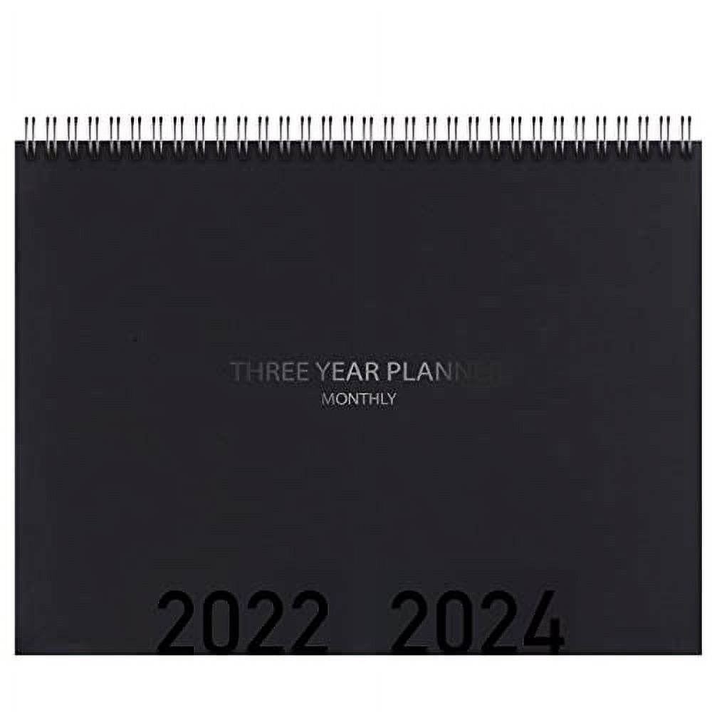 3-Year Calendar Planner, 2022-2024 Monthly Schedule Organizer Flip ...