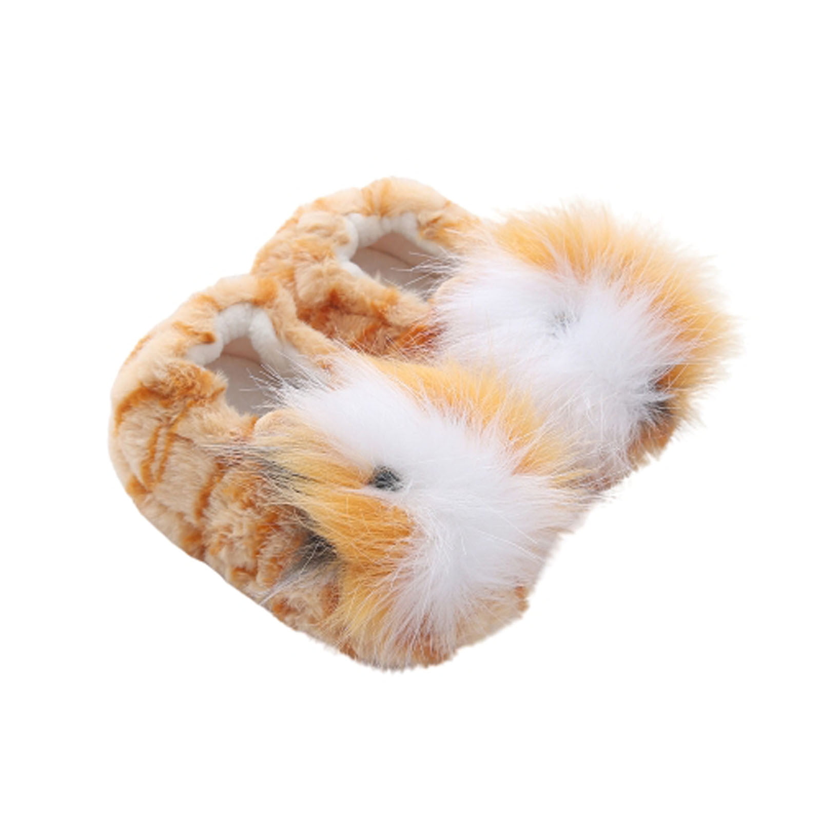 3 Years Girls Plush Slip On House Slippers with Memory Foam Baby Warm ...