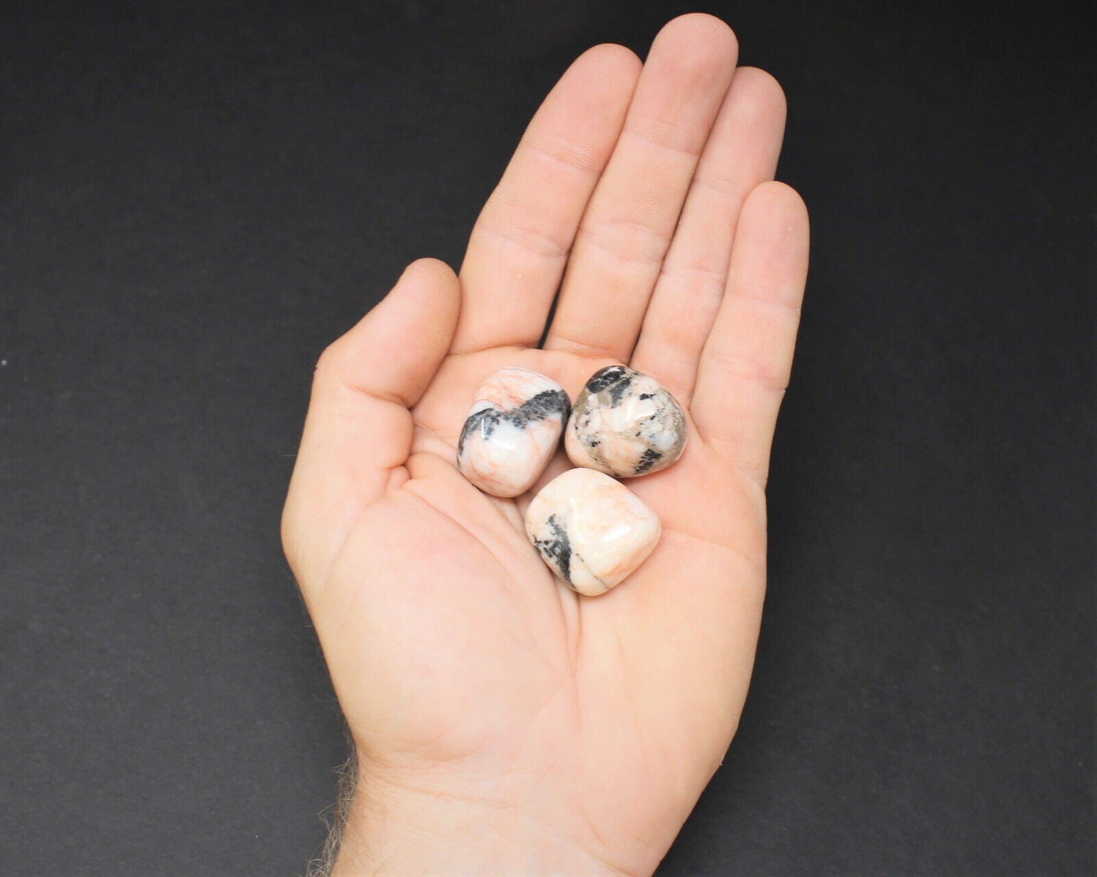 3 Zebra Jasper Tumbled Stone (Zebra Marble, Zebra Jasper) - Walmart.com