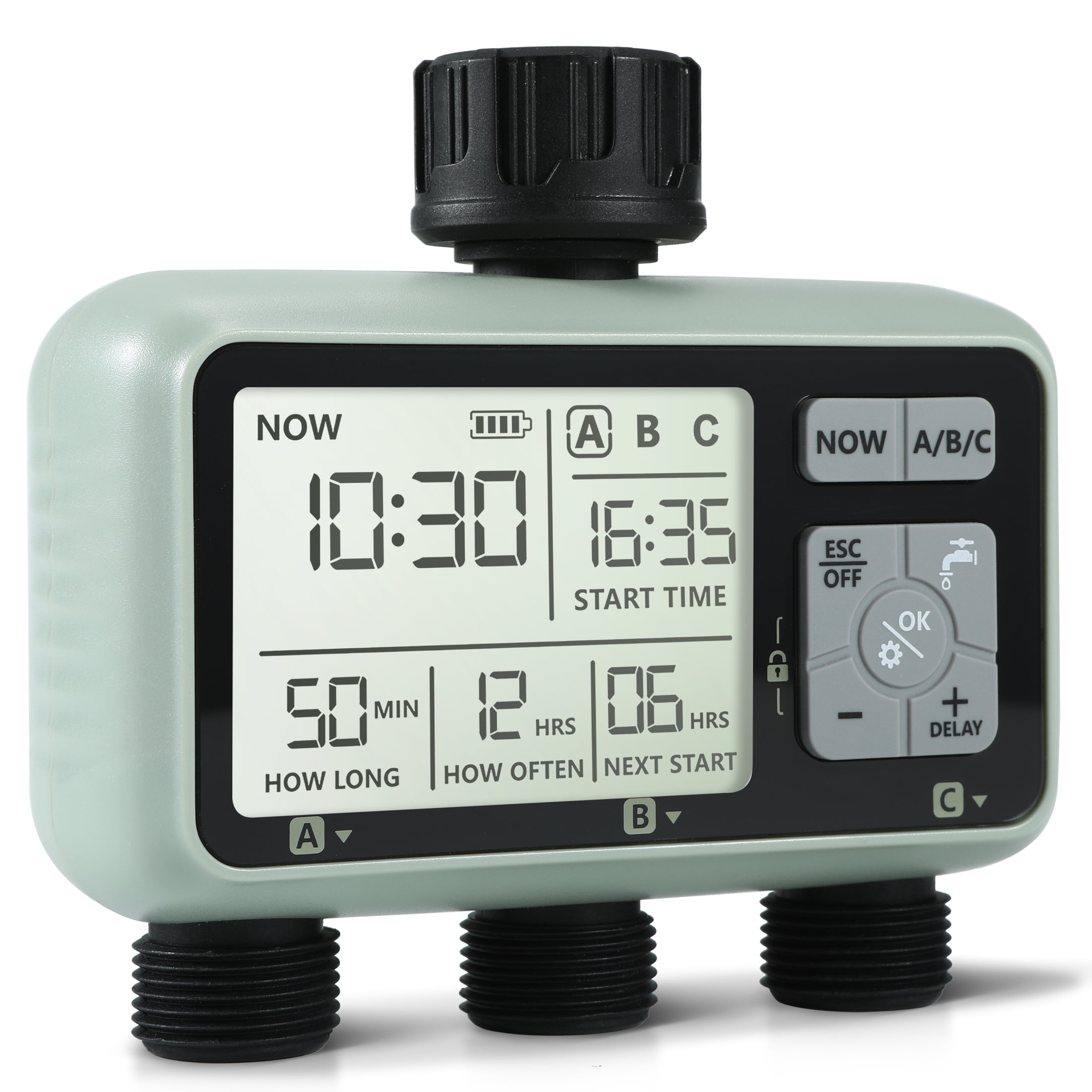 3 Zone Water Timer Hose Timer Automatic Watering Timer For Gardens
