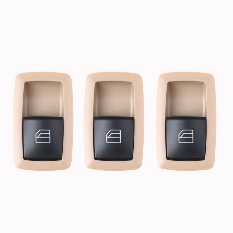 3 beige buttons.-Electric window switch for Mercedes Benz, AB Class ...
