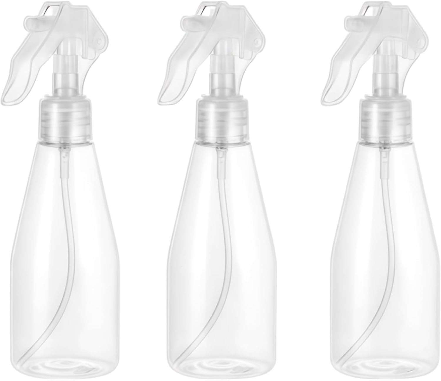 3 count 200ml/7oz Clear Plastic Bottles Empty Fine Mist Trigger Heavy ...