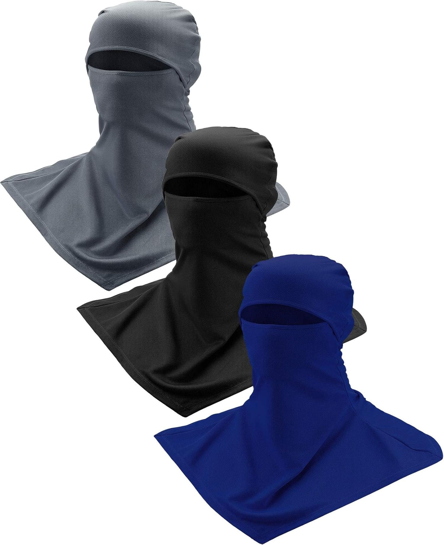 3 count Balaclava Cover Sun Protection Cover Summer Balaclava for Men ...