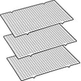 3 count Cooling Racks for Cooking and Baking Oven Safe Grid Wire Set ...