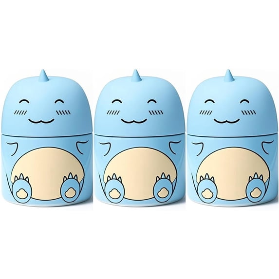 3 count Cute Dinosaur-Shaped Toilet Bowl Cleaner Bottle, Automatic ...