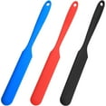 3 count Jar Spatulas 10in Long Skinny Heat-Resistant, Narrow Spatula ...