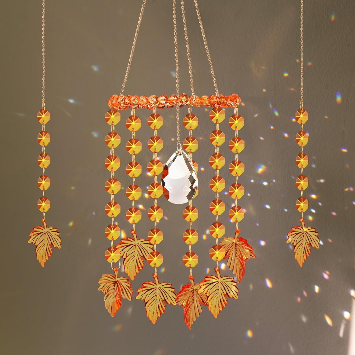 3 count Suncatchers for Window Sun Catchers Wind Chime with Chain ...