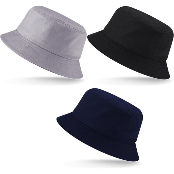 3 count XXL Bucket Hat for Man Woman Large Oversize Summer Beach Hats ...