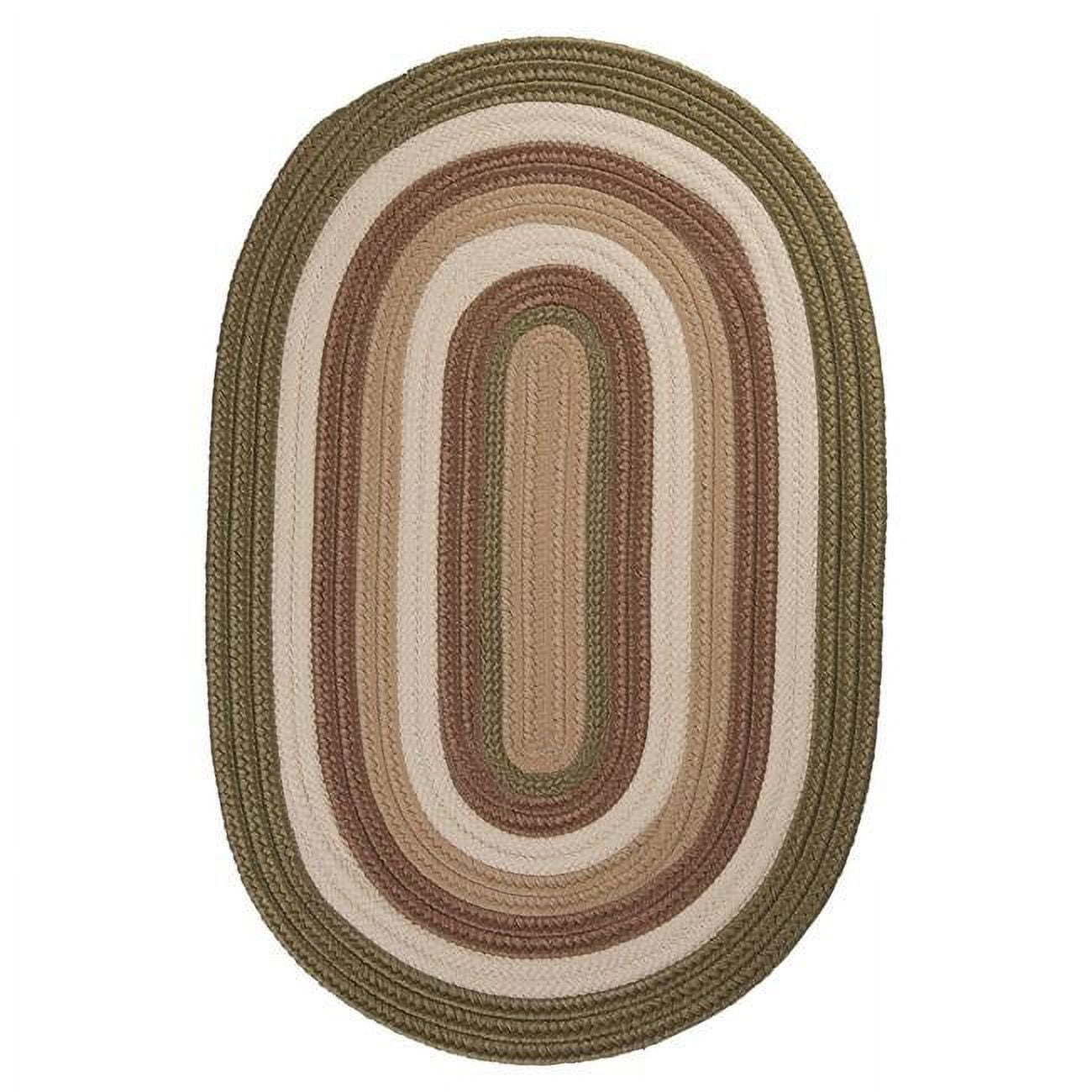 3 ft. Brooklyn Traditional Round Rug, Moss - Walmart.com