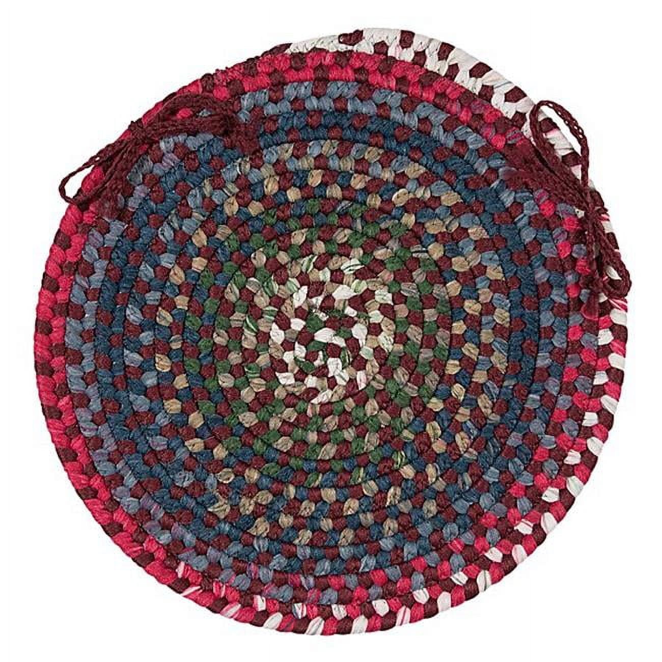 3 ft. Chestnut Knoll Round Area Rug - Amber Rose - Walmart.com