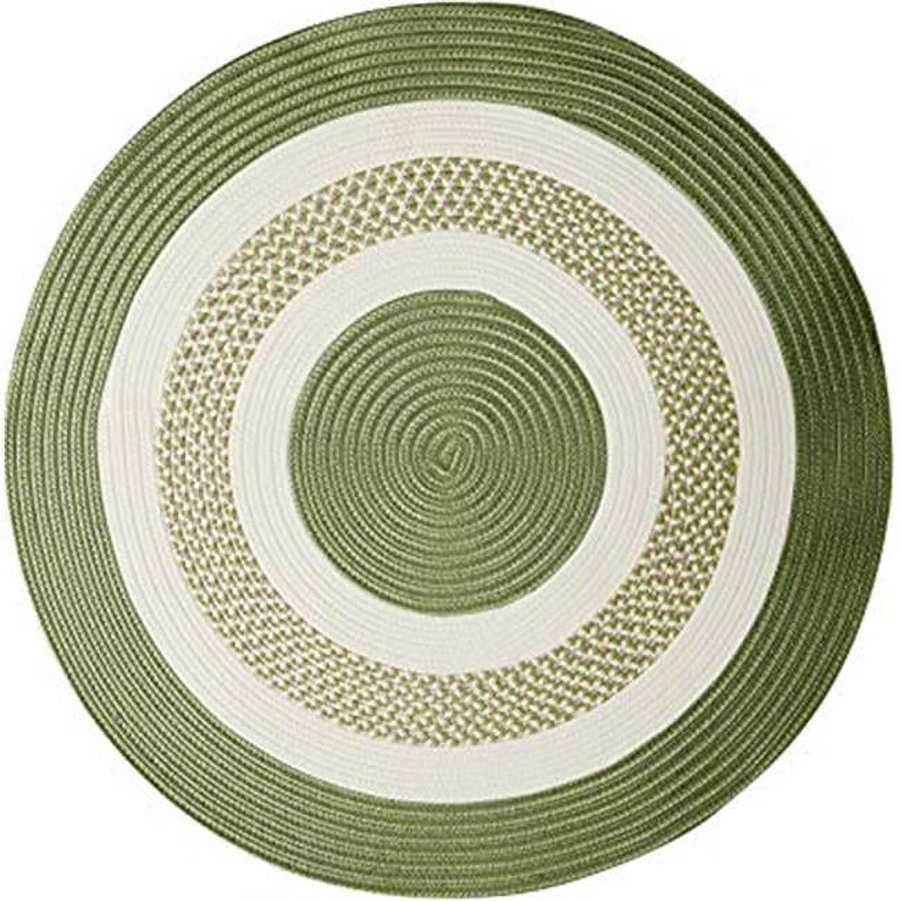 3 ft. Crescent Round Rug, Moss Green - Walmart.com