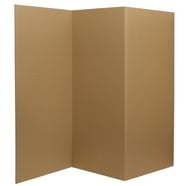 Free Shipping! 6 ft. Tall Plain Brown Cardboard Privacy Screen Room ...