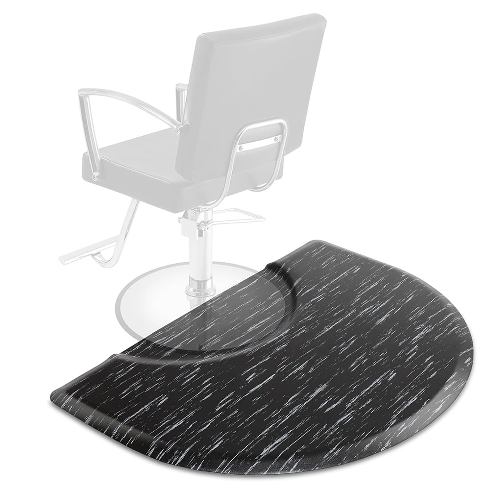 3 ft. x 4 ft. Barber & Salon Floor Mat - 5/8 in. Thick Marble Semi ...