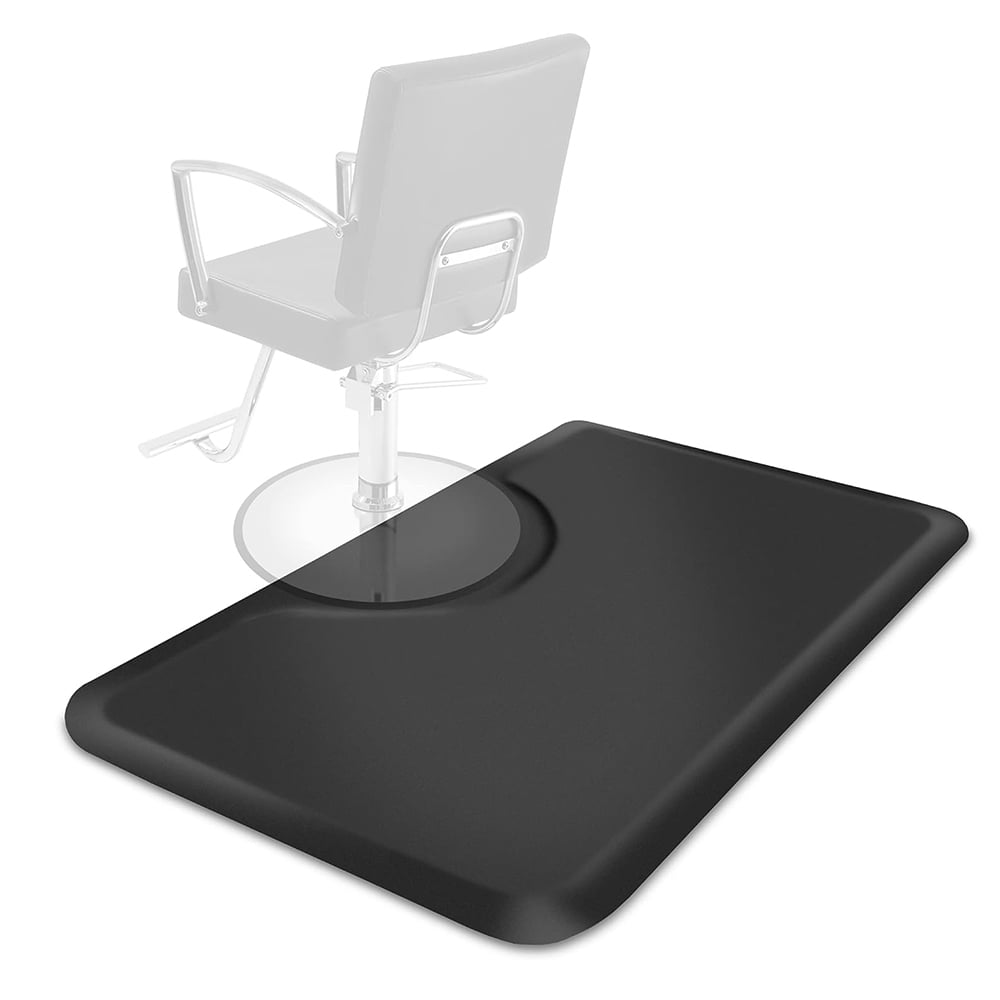 3 ft. x 5 ft. Salon & Barber Shop Chair Floor Mat for Workspace, Dorm ...