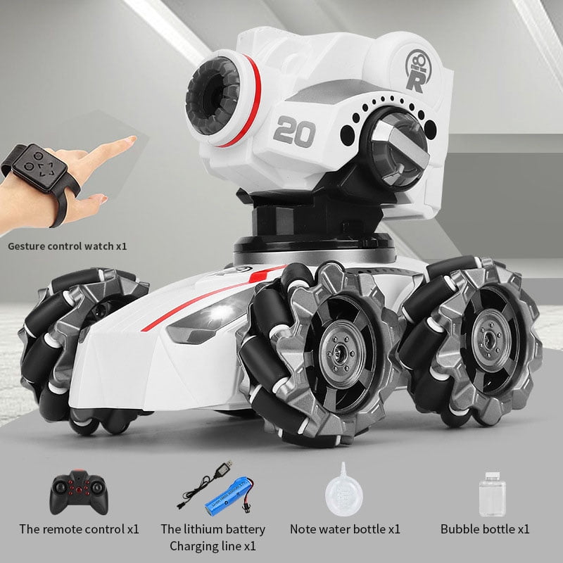 3 head 4wd stunt car remote control tank water bomb tank toy gesture ...