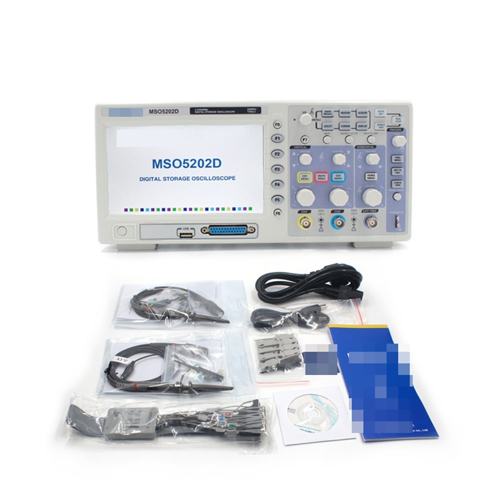 3-in-1 200MHz 2CH 1GSa / S Oscilloscope + 16CH Logic Analyzer + 2 ...