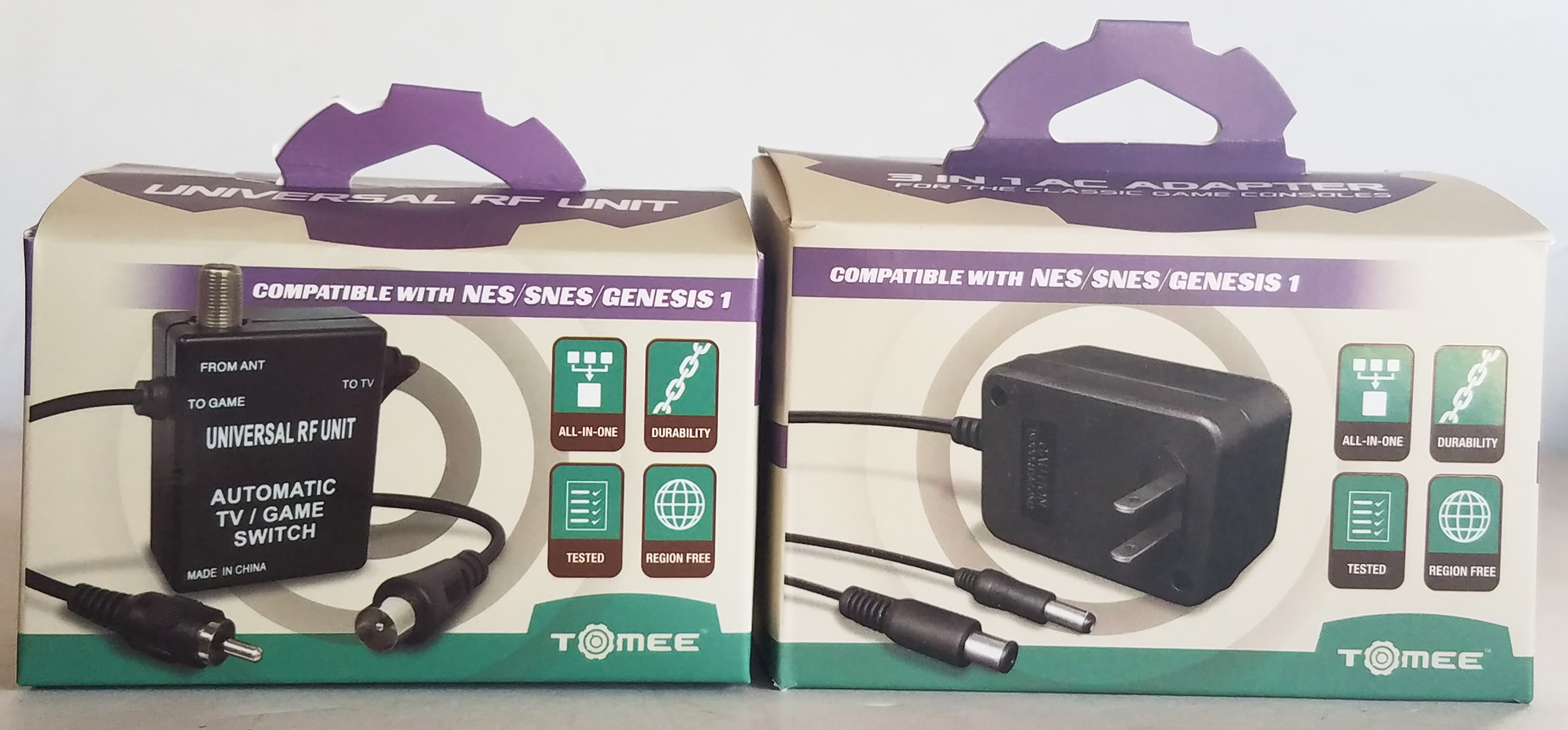 3 in 1 AC and RF Adapter for NES / SNES / Genesis 1 - Walmart.com