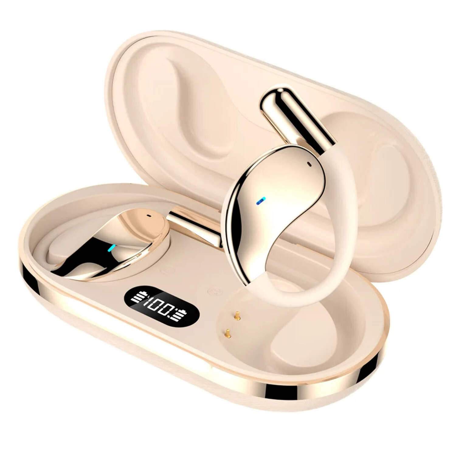 3-in-1 AI Translator Earbuds 140 Languages Noise Cancelling Bluetooth 5 ...