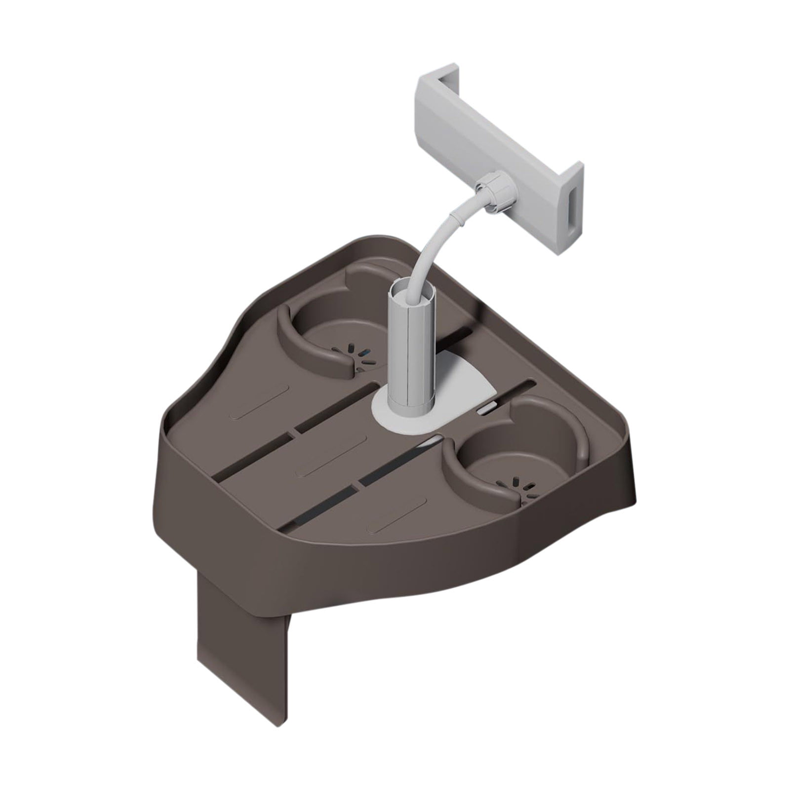 3-in-1 Adjustable Hot Tub Tray Table with Cup Holder & Phone Holder ...