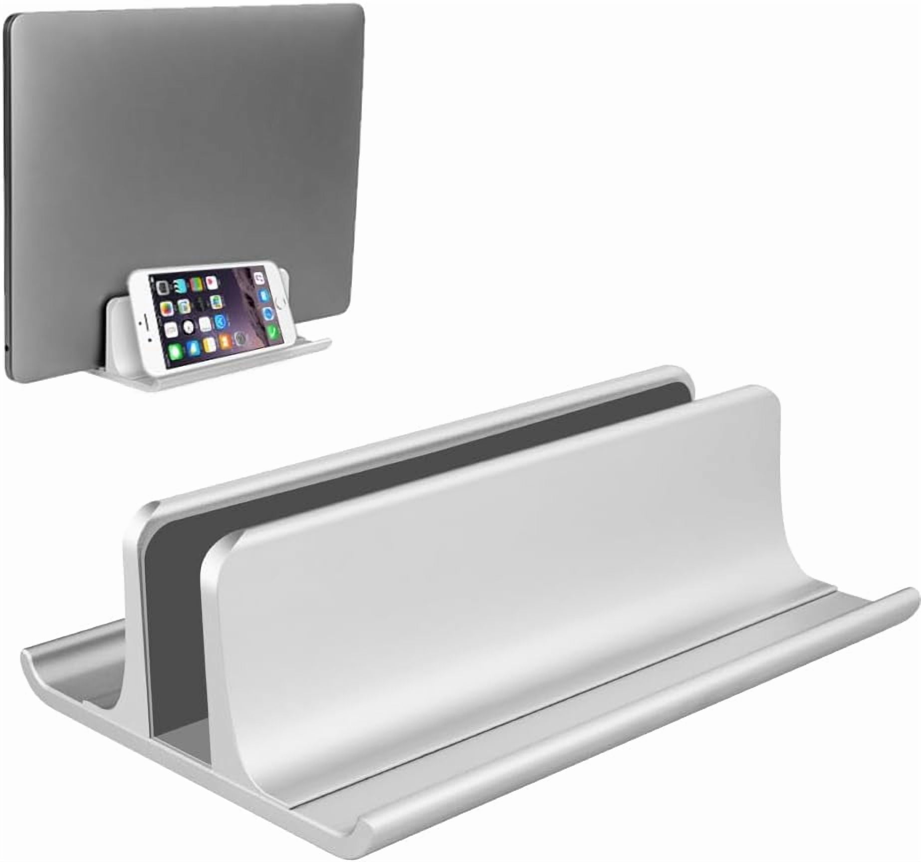 3-in-1 Aluminum Laptop Stand Vertical Laptop Stand Holder for Desk with ...