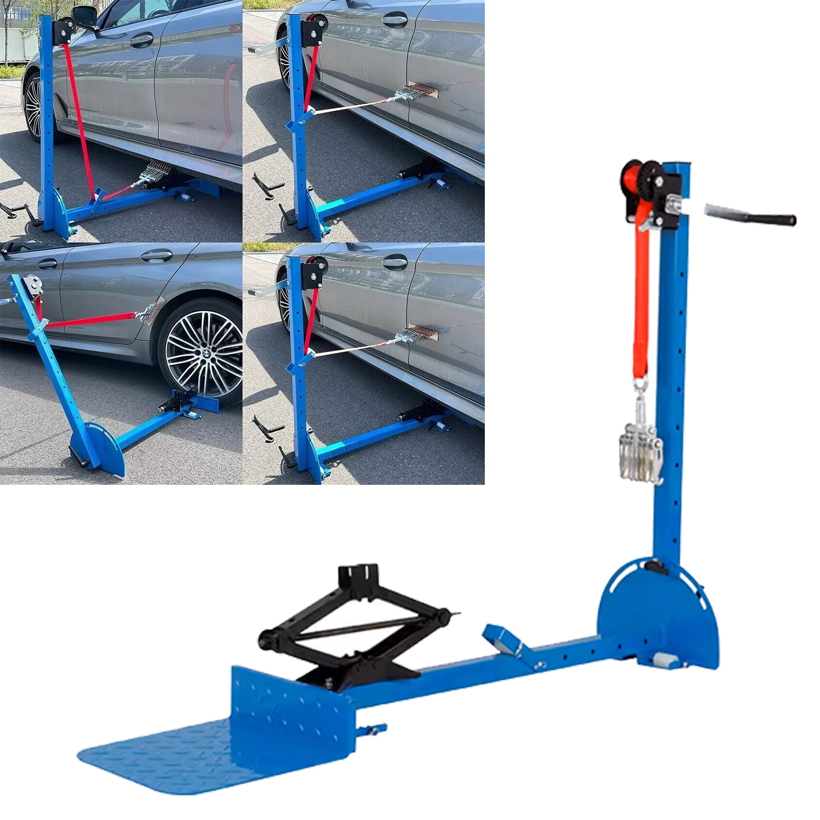 3-in-1 Auto Body Dent Repair Tool, PDR & Sheet Metal Puller Kit with 0 ...