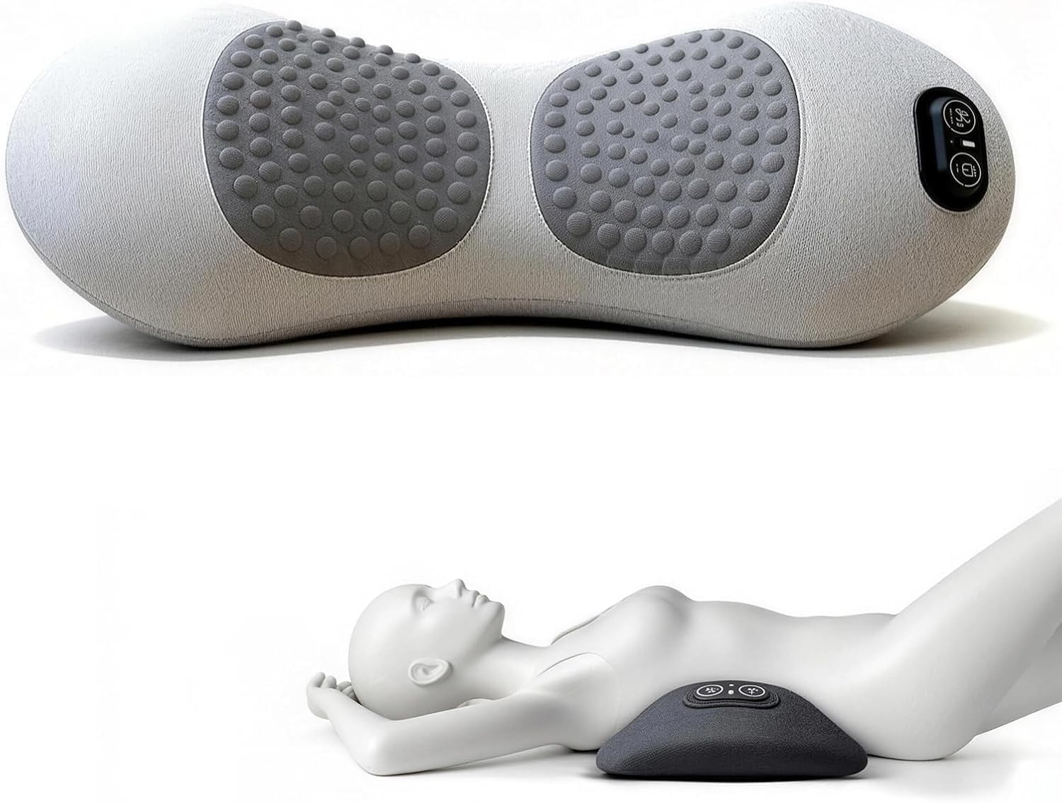 3 in 1 Back Massager, Triple Fusion Electric Traction, Heated ...