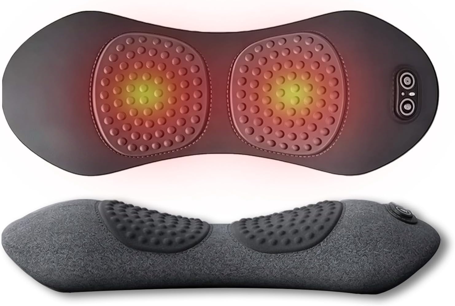 3 in 1 Back Massager with Vibration, Heat, and Traction for Neck ...
