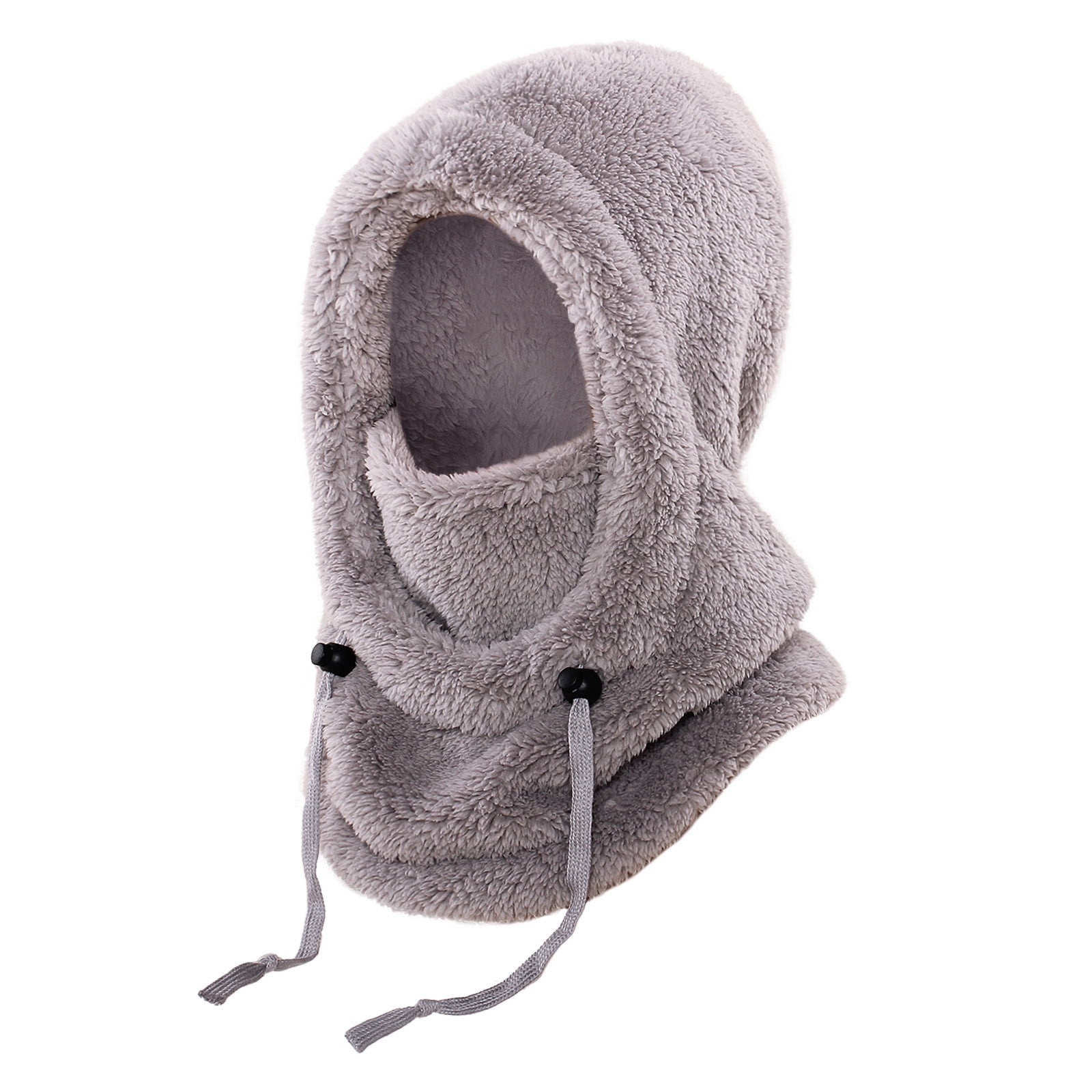 3 in 1 Beanie Hat with Scarf and Mask Unisex Winter Warm Fleece ...