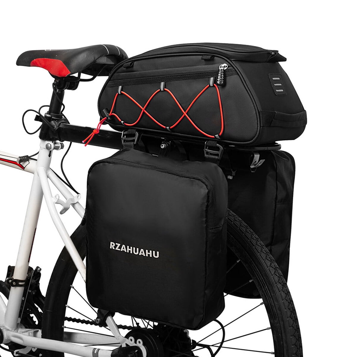 3-in-1 Bike Rack Bag Trunk Bag Waterproof Bicycle Rear Seat Bag Cooler ...