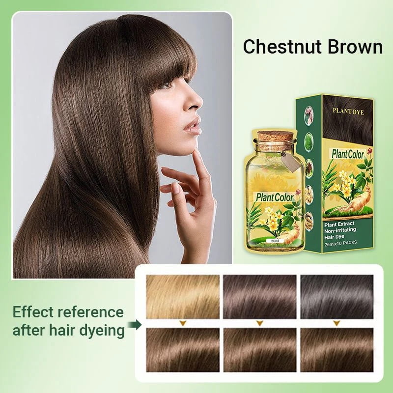 3-in-1 Botanical Hair Coloring Cream -Natural Plant Hair Dye Nourishing ...