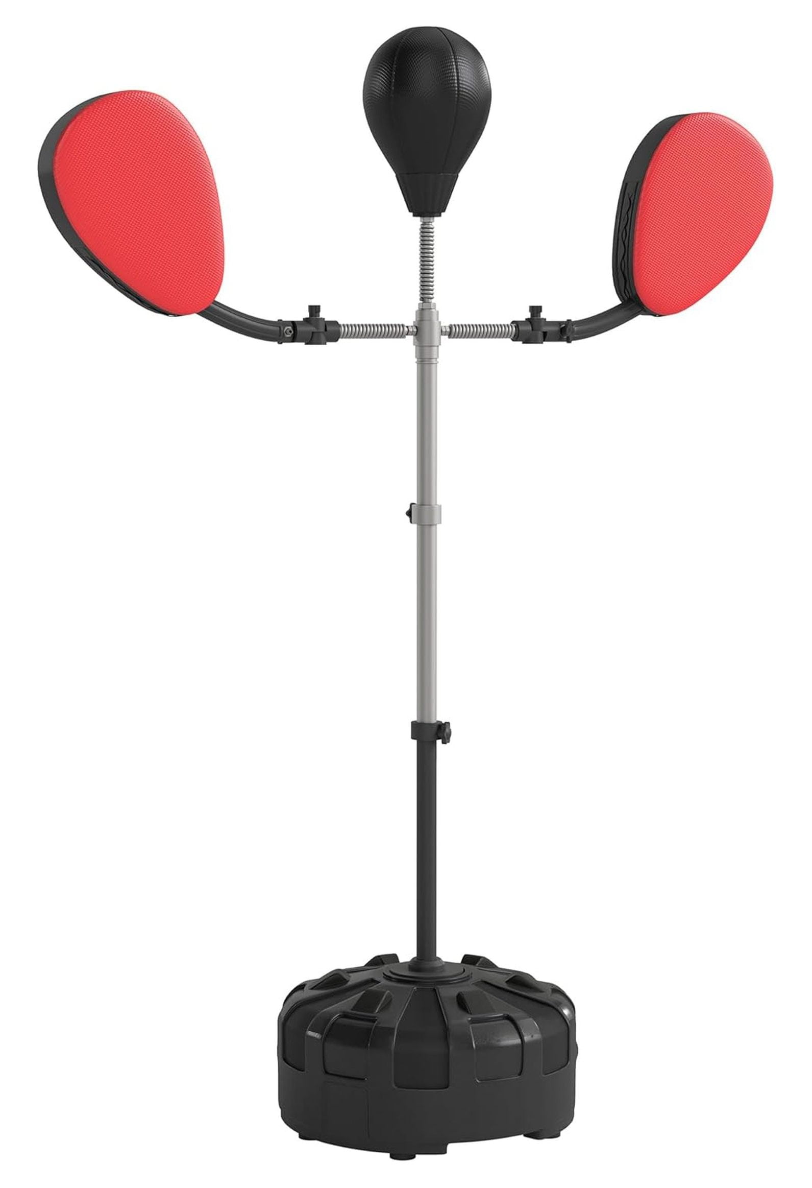 3-in-1 Boxing Bag with 2 Target Arms, Freestanding Punching Speed Bag ...