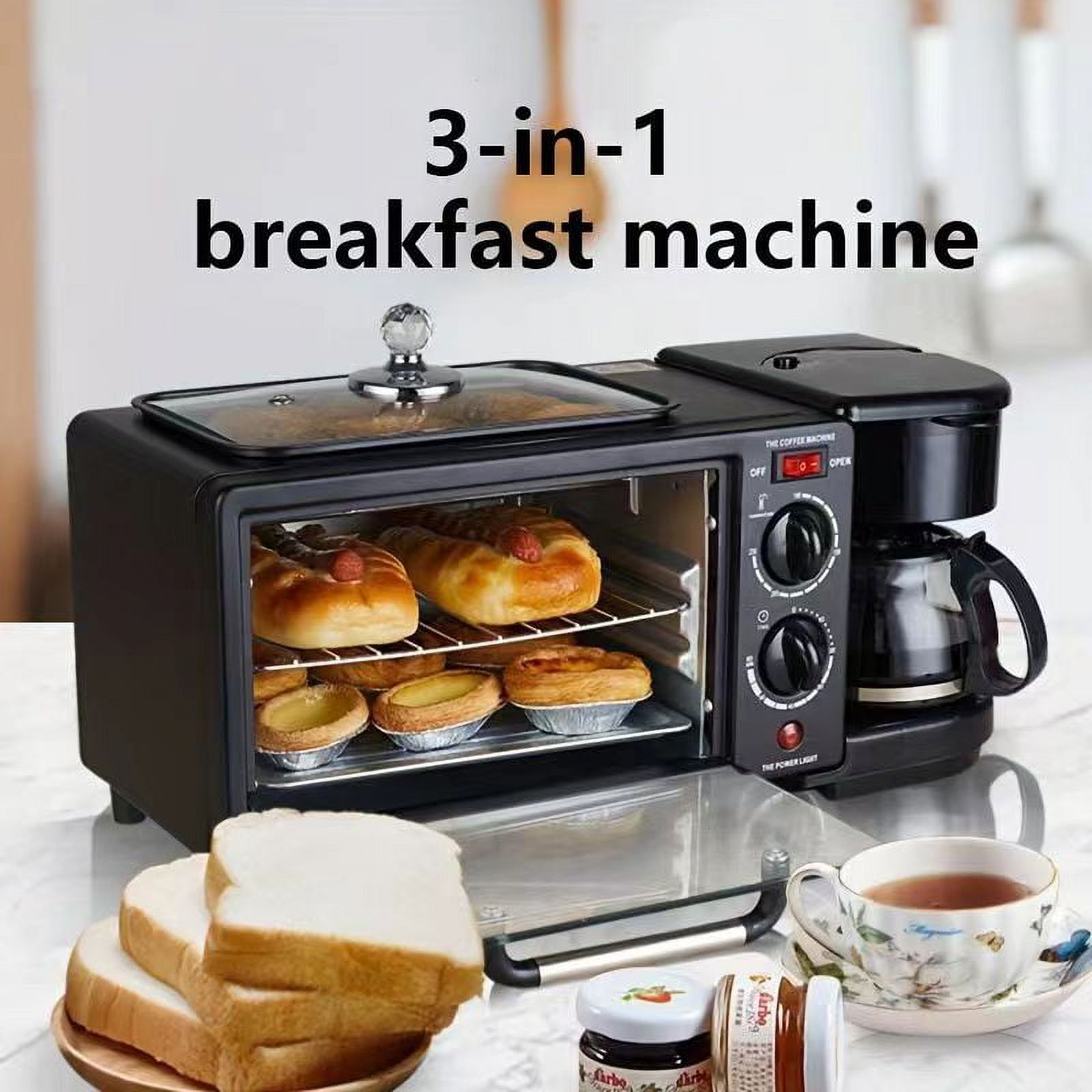 Elite Gourmet New Collection 3-in-1 Breakfast Center Station, Toaster ...