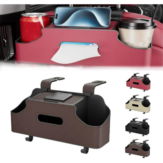 3-in-1 Car Backseat Organizer, Multifunctional Car Back Seat Storage ...