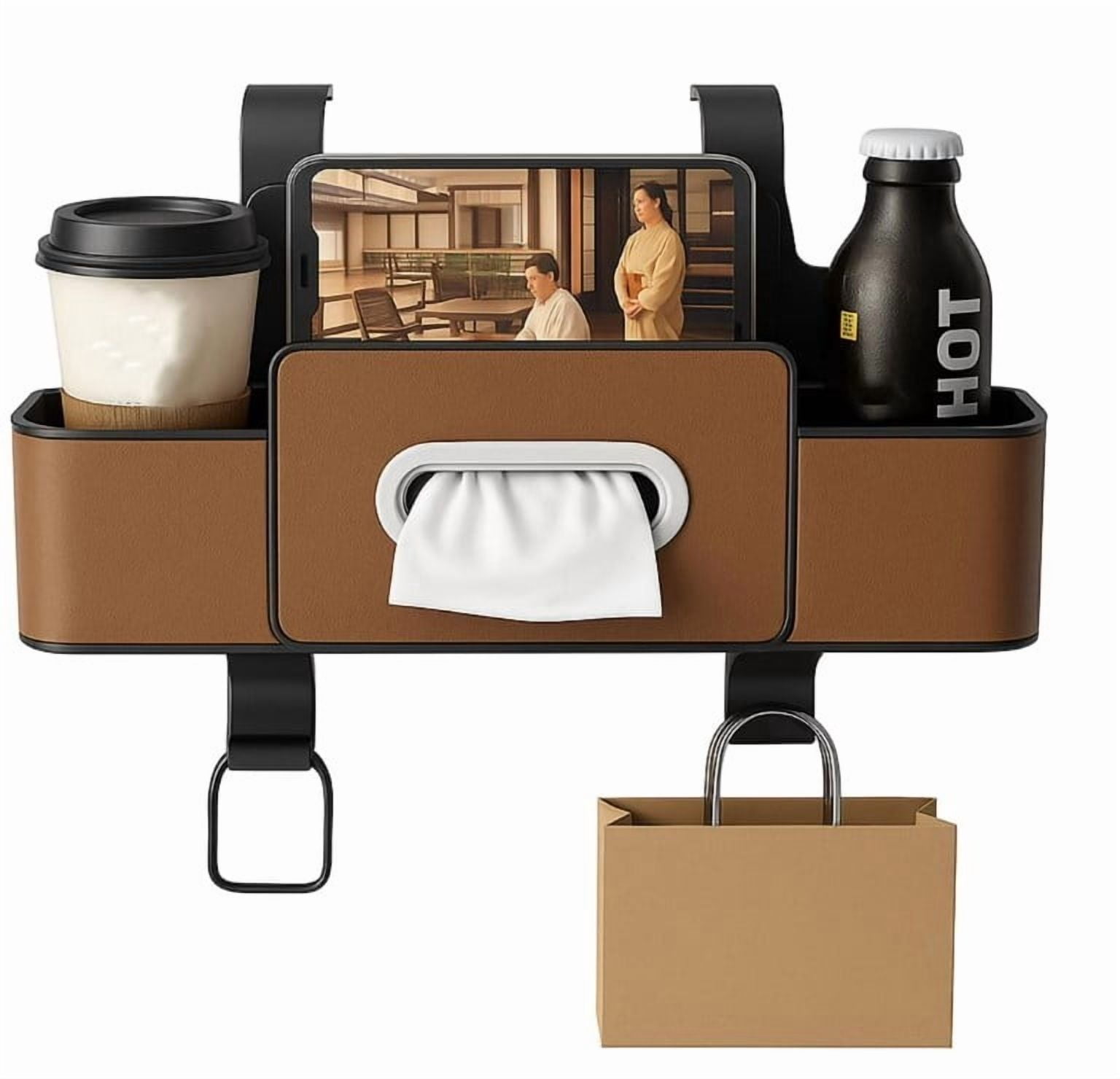 3-in-1 Car Backseat Organizer - Multifunctional Seat Back Storage Box ...