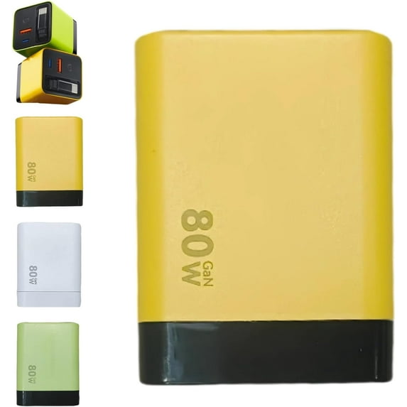 3 in 1 Charger Retractable 80W MAX Fast, 80W Retractable Phone Charger ...